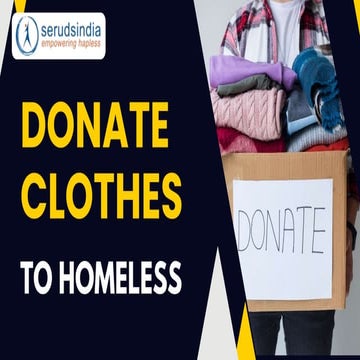 Donate clothes to homeless | PPTX