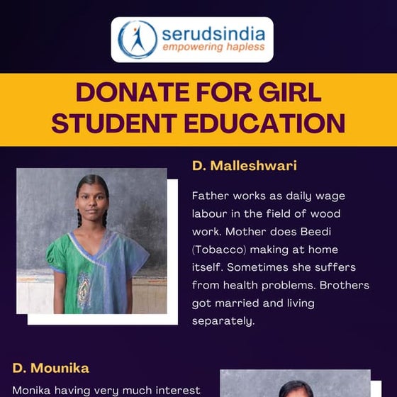 Support Girl Students with Education Kurnool | PDF