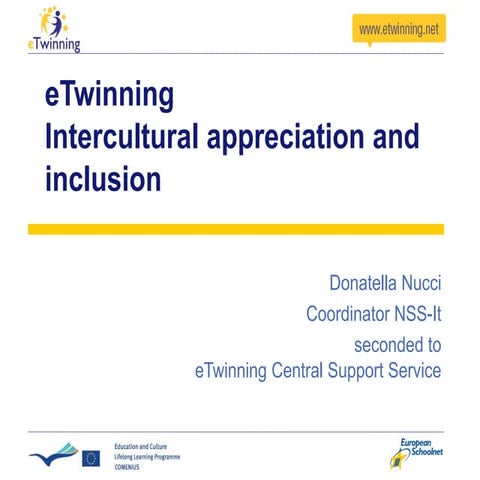 eTwinning Intercultural appreciation and inclusion | PPT