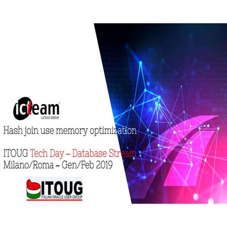 Hash join use memory optimization | PPT