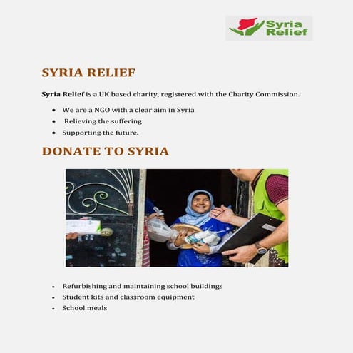 Donate to Syria Relief | PDF