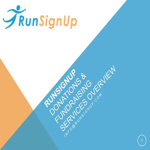 RunSignUp Fundraising & Donations | PPT