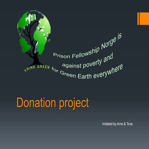 Donation project | PPTX | Non-Profit Organizations | Industries
