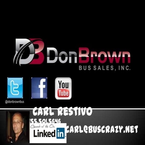 Don Brown Bus Sales Luxury Commercial | PPTX