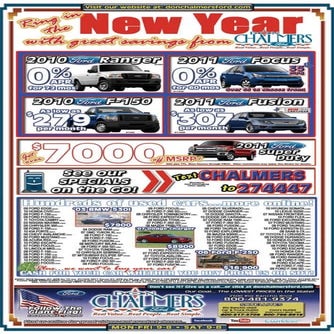 Don Chalmers Ford New Year Savings | PDF