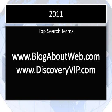 Trending Top Ten 2011 populars search | PPSX