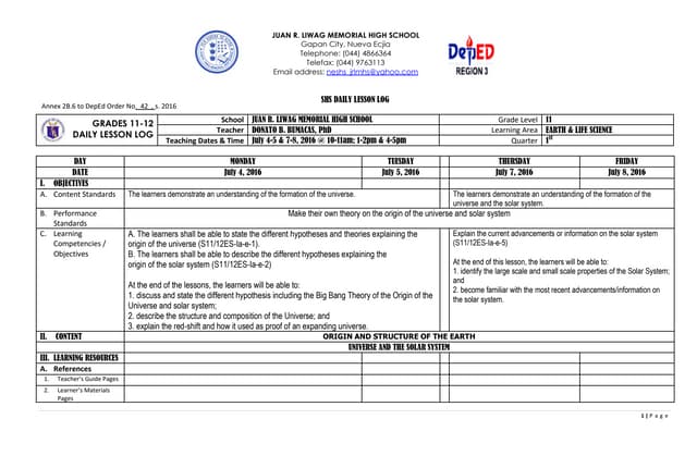 Life science ecosystem. grade 10 | PPTX