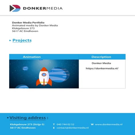 Donker Media Animation Projects | PDF | Free Download