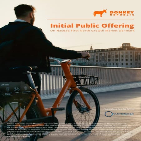 Donkey Republic Company Brochure | PDF