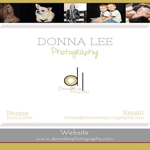 Donna Lee Photography Welcome Guide | PDF