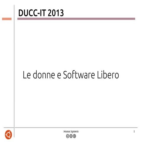 Donne e Software Libero | PDF