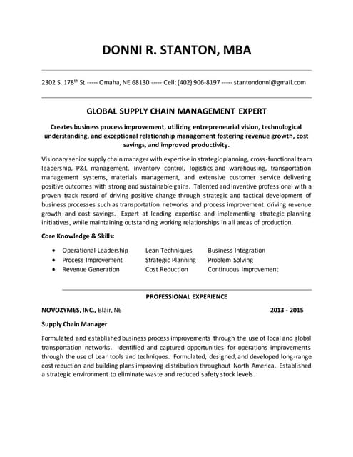 Resume completed | PDF