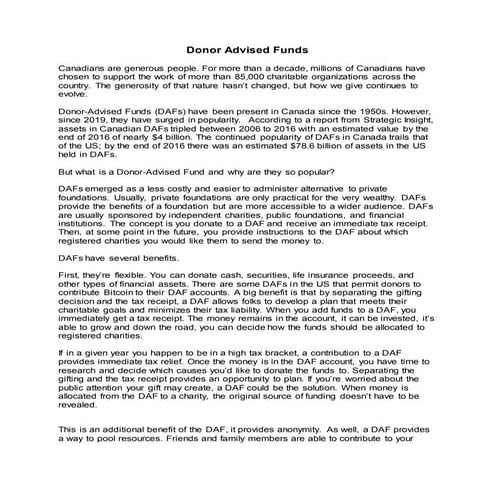 Donor-Advised Funds and Private Foundations.pdf
