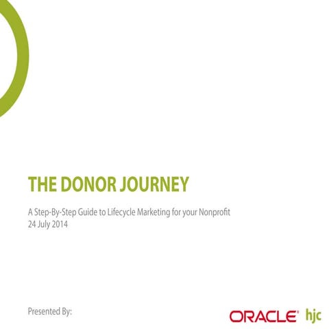 The Donor Journey: A Step-by-Step Guide to Lifecycle Marketing for your ...