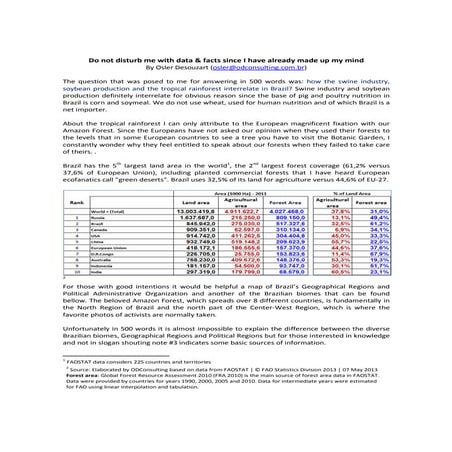 Do not disturb me with data | PDF