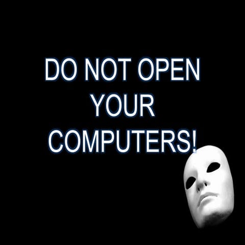 Do not open your computers! part 2 | PPT