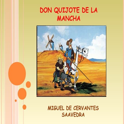 Don quijote de la mancha 2º ciclo | PPT