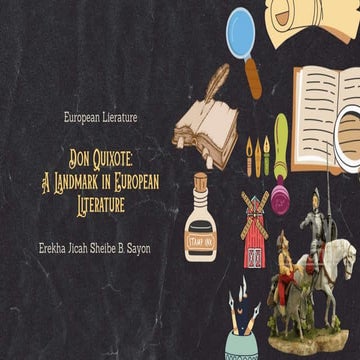 Don Quixote Story Literature Lang 601.pptx