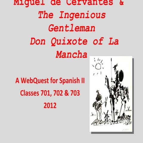 Don quixote de la mancha | PPT
