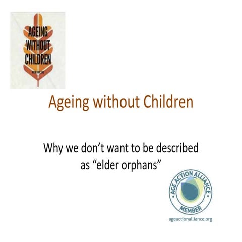 Dont call us elder orphans | PPTX