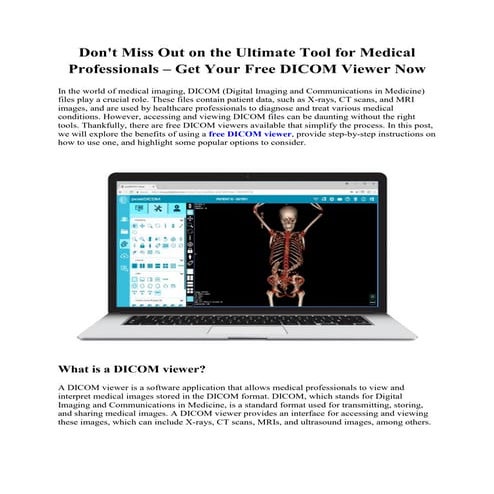 DICOM Servers The Backbone of Medical Imaging - Learn How They Work!.pdf