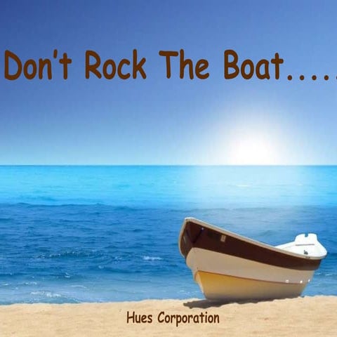 Don't Rock The Boat | PPS | Blues | Music