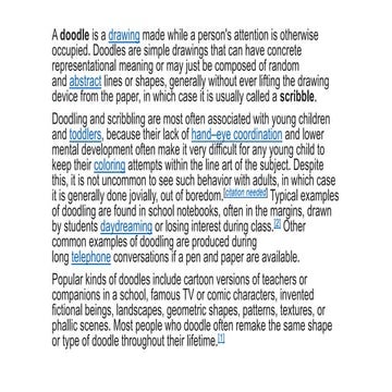 doodle art x.pptx | Drawing and Sketching | Arts and Crafts