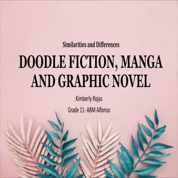 Doodle Fiction, Manga and Graphic Novel | PDF
