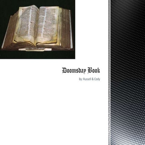 Doomsday book | PPTX