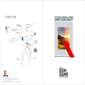 Supertech Doon square - The Heart of Fastest Growing Economy | PDF