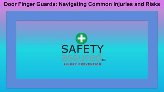 Finger Entrapment Injuries — Cure and Prevention | PDF