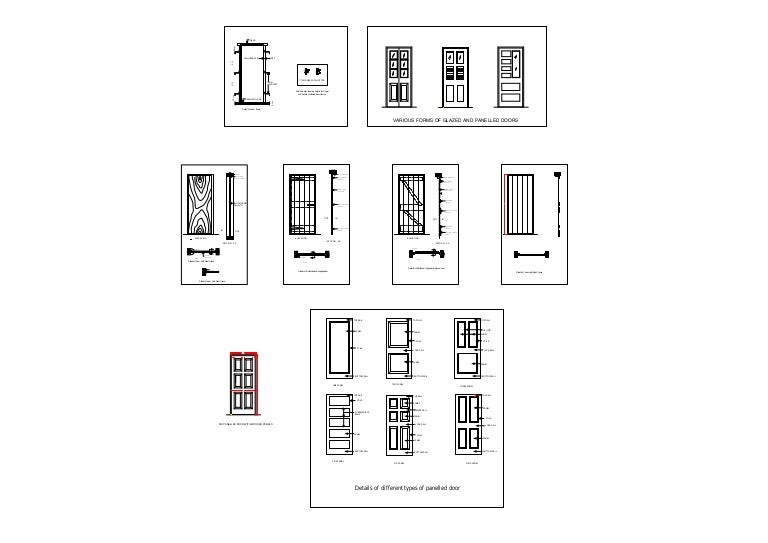 Door Plan Detail 715x522 Wooden Flush Door Plan N Design Sc 1 St