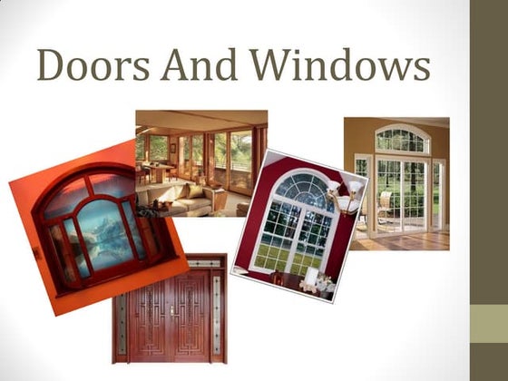 window detail | PPTX