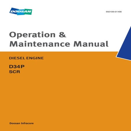 Doosan d24 dipp diesel engine service repair manual | PDF