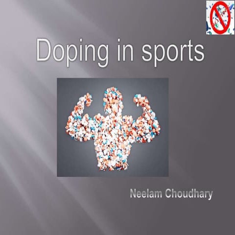Doping in sports | PPTX