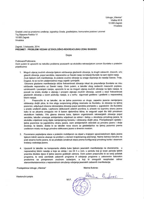 Dopis bundek gradski ured za energetiku | PDF