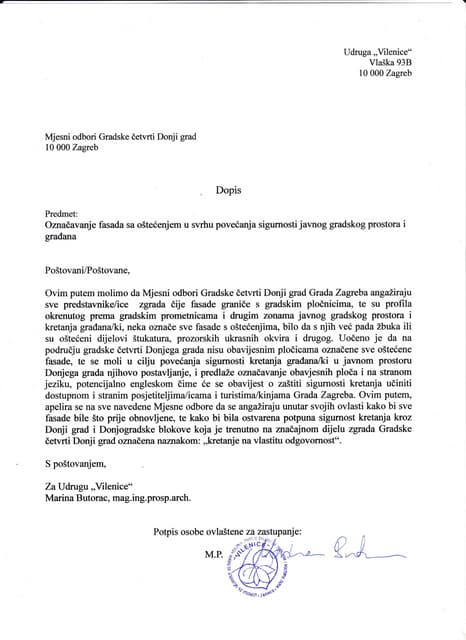 Dopis bundek gradski ured za energetiku | PDF