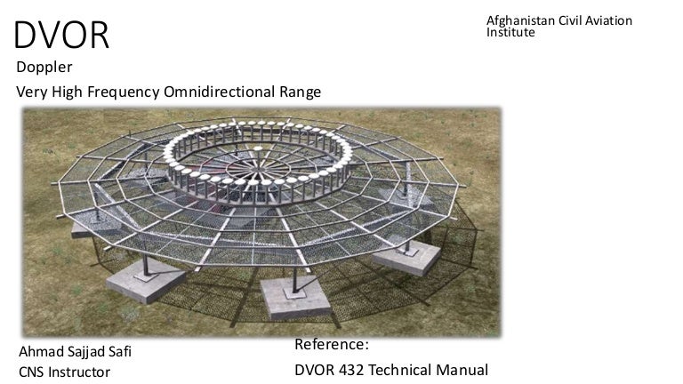 Doppler VHF Omni Directional Range (DVOR)