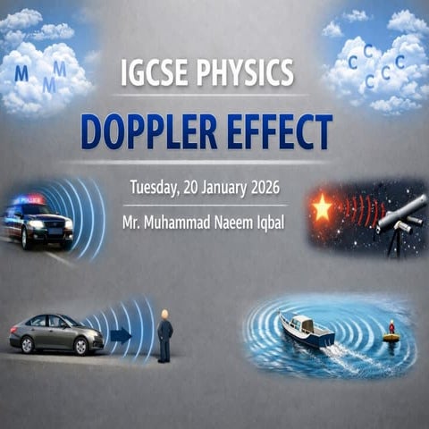 Doppler effect | PPTX
