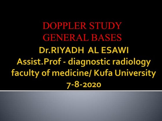 Doppler ultrasound in peripheral arterial disease | PDF | Heart and ...