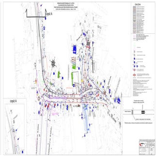 Projekt organizacji ruchu na skrzyżowaniu przy dworcu w Gdyni | PPT