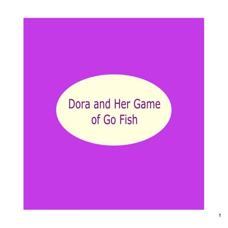 Dora and Her Game of Go Fish Part 2 | PDF