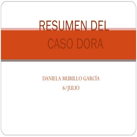 Dora daniela | PPT