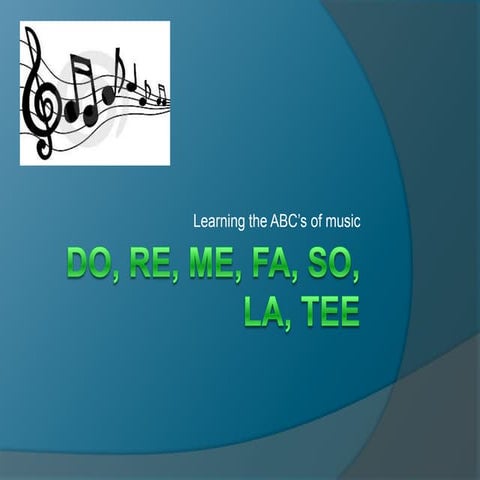Do, Re, Me, Fa, | PPTX