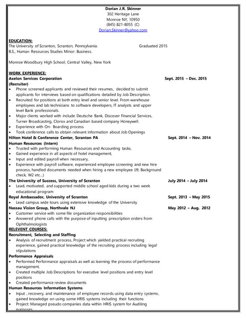 Sarah BrownRESUME | PDF