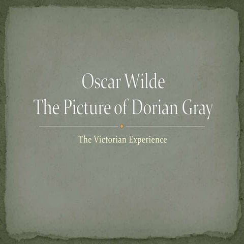 The picture of dorian gray | ODP