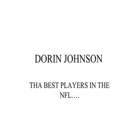 Dorin Johnson | PPT