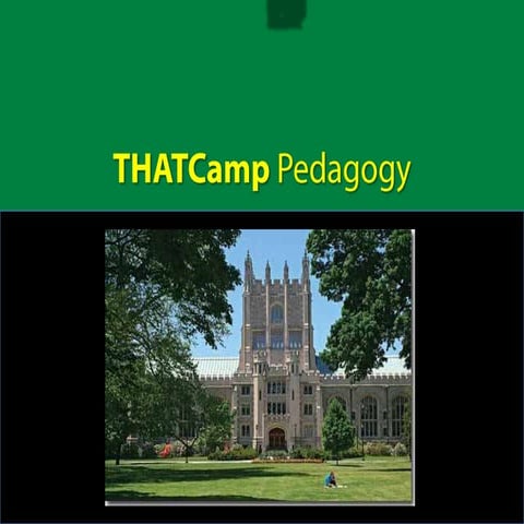 Dork Shorts - THATCamp Pedagogy | PPTX