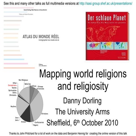 Mapping world religions and religiosity | PPT