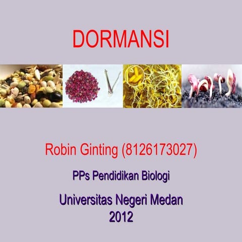 Dormansi | PPT